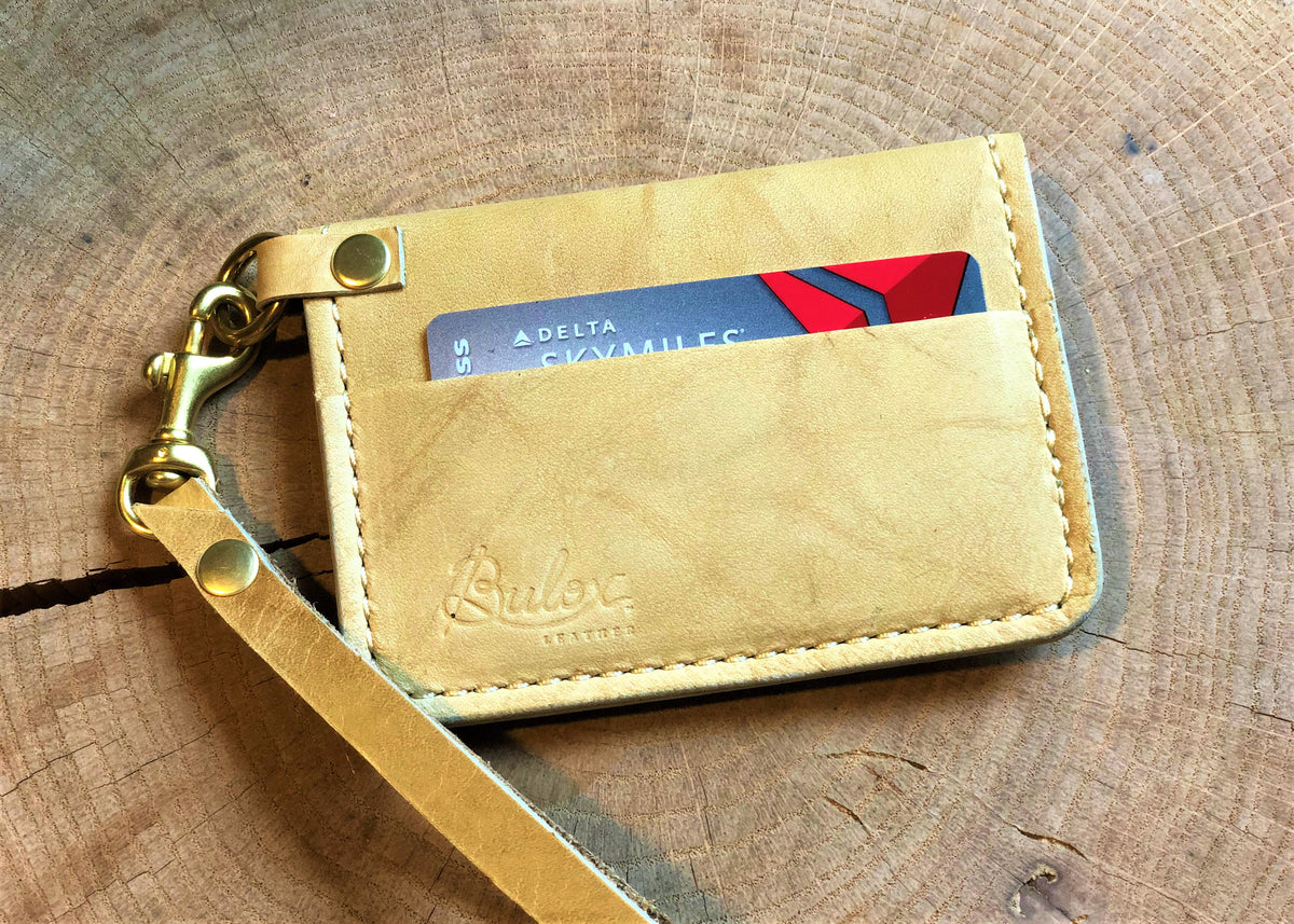 Snap Wristlet, Banana – Bulox Leather